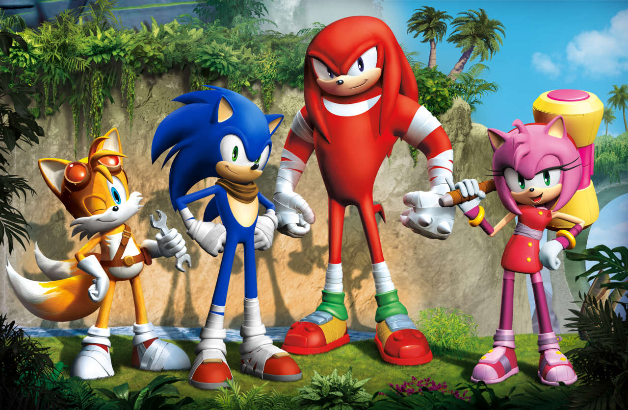 Sonic Boom announced for Wii U and 3DS, Sonic sports a scarf and ...