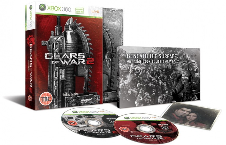 Gears of War 2 Limited Edition disc content revealed - Neoseeker