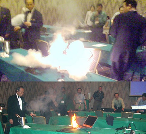 The new Dell laptop with a real flame job! - Neoseeker