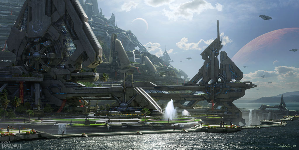 Ensemble Studios concept art shows canceled Halo project - Neoseeker