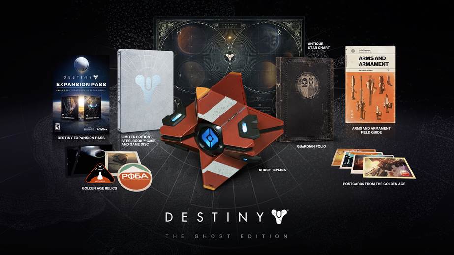 Destiny's multiple editions revealed, including Ghost Edition at $150 ...