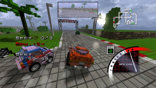 3D Pixel Racing speeds through this week's Nintendo Downloads - Neoseeker