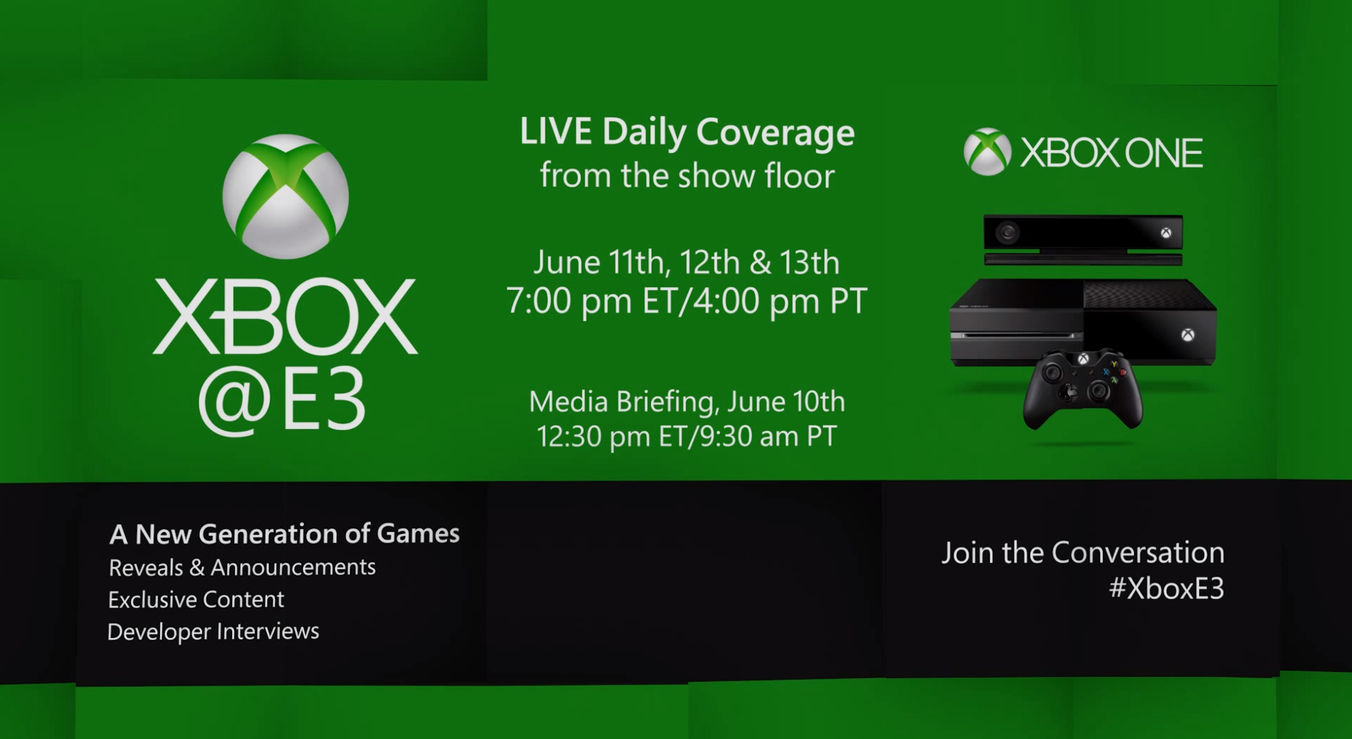 Microsoft to provide live daily streams from the E3 show floor ...