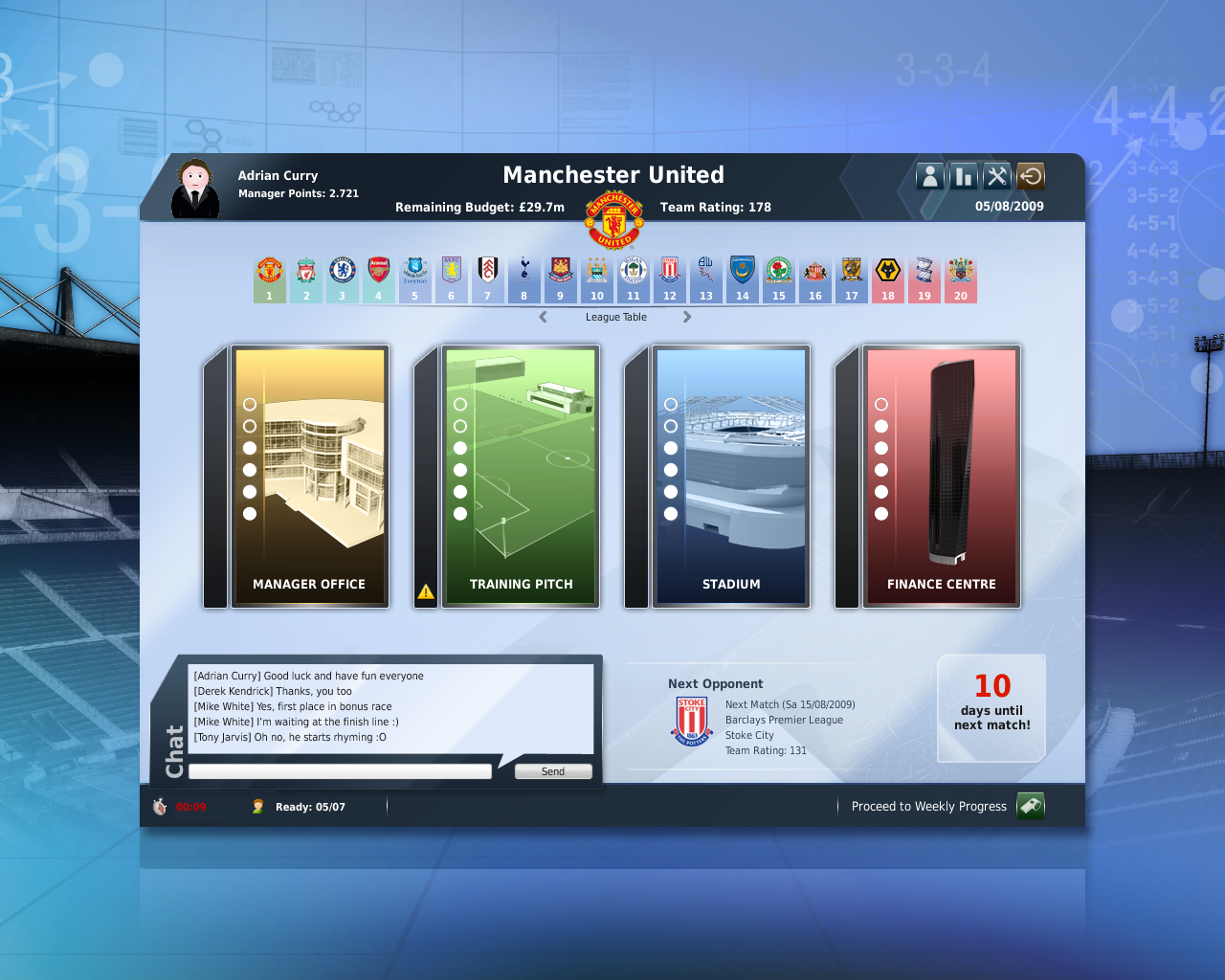 Online mode shown in new FIFA Manager 10 video - Neoseeker