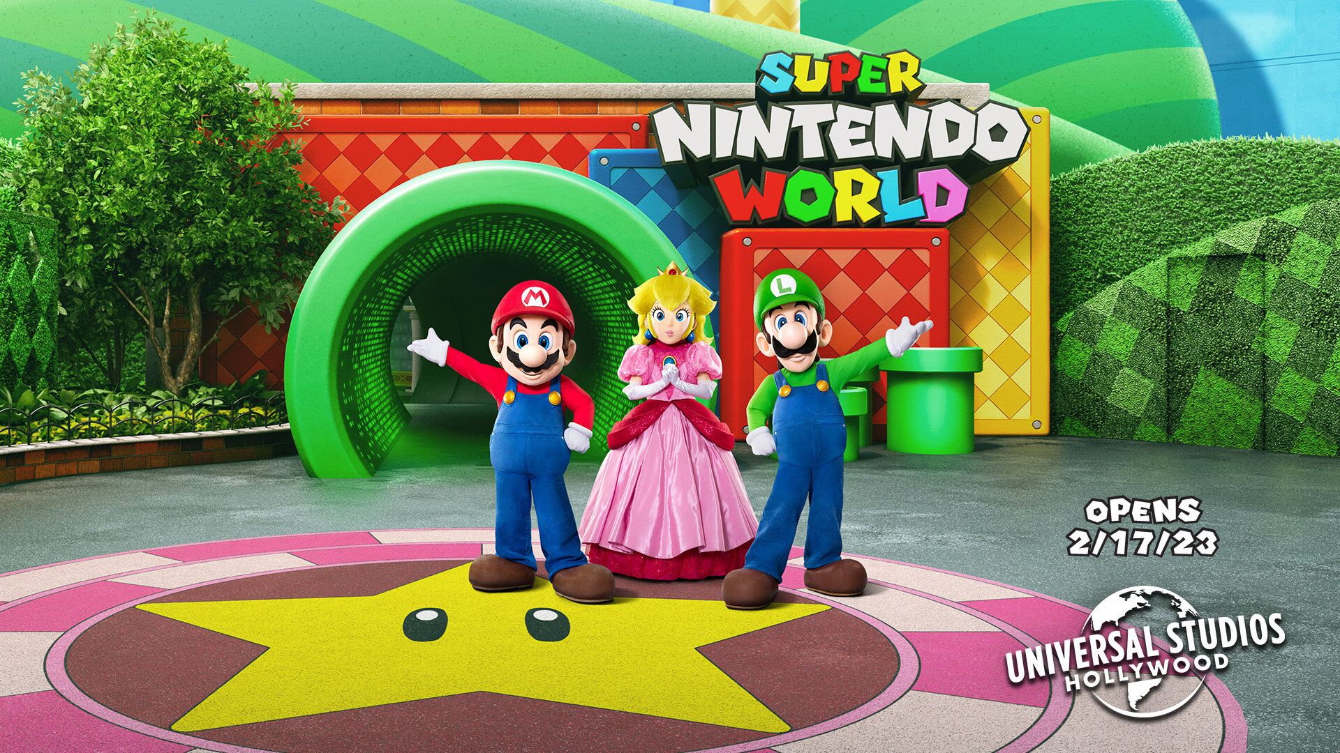 Super Nintendo World Hollywood to open on February 17th 2023 - Neoseeker