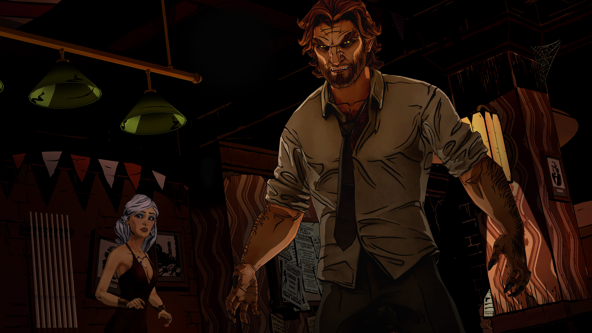 The Wolf Among Us Launch Trailer Shows The Wolf Behind Bigby The Truth Behind The Fable Neoseeker