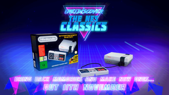 Nintendo Classic Mini trailer shows off the new options on the mini NES ...