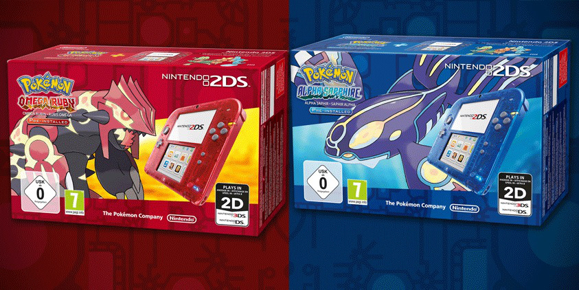 Nintendo of Europe announces clear Nintendo 2DS models, standalone or ...