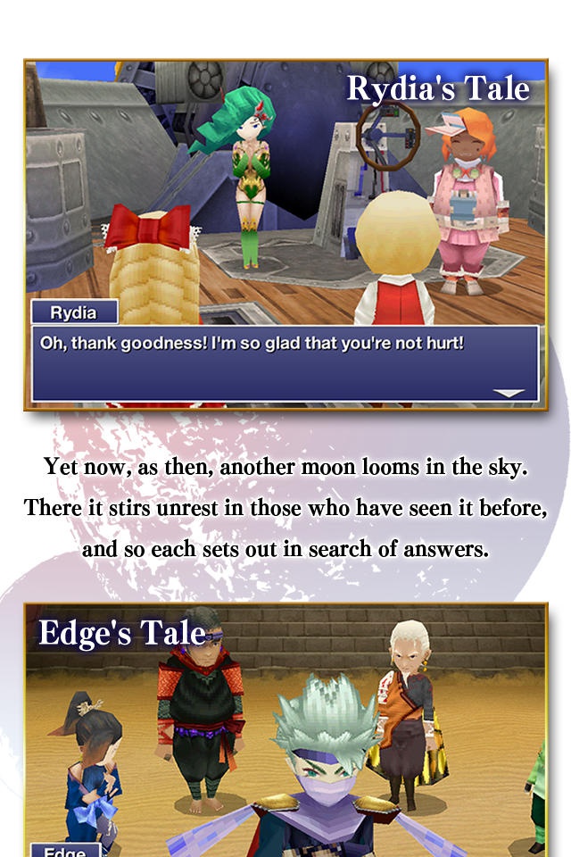 Final Fantasy Rydia And Edge