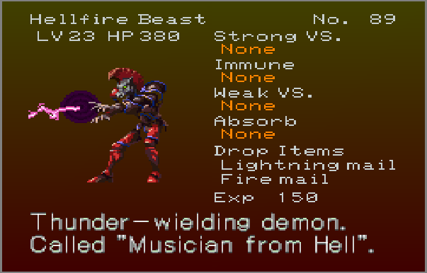 Hellfire Beast - Castlevania Wiki - Neoseeker