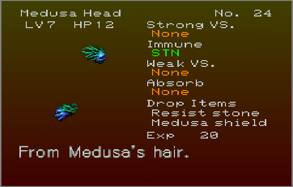 Medusa Head - Castlevania Wiki - Neoseeker