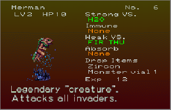 Merman - Castlevania Wiki - Neoseeker