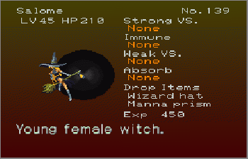 Salome - Castlevania Wiki - Neoseeker