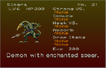 Slogra - Castlevania Wiki - Neoseeker