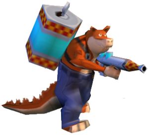 Dingodile - Crash Bandicoot Wiki - Neoseeker
