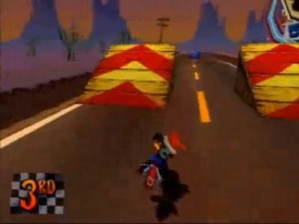 Orange Asphalt - Crash Bandicoot Wiki - Neoseeker