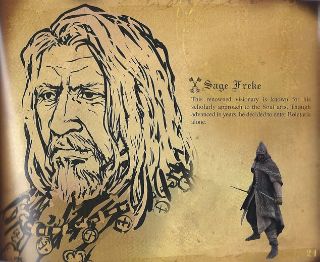 Sage Freke - Demon's Souls Wiki - Neoseeker