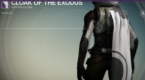 Cloak of the Exodus - Destiny Wiki - Neoseeker