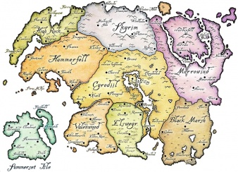 Provinces of Tamriel - The Elder Scrolls Wiki - Neoseeker