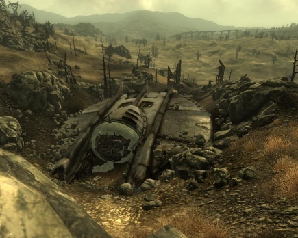Alien Crash Site - Fallout Wiki - Neoseeker
