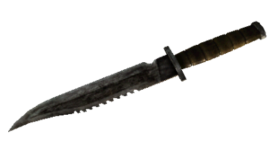 Combat Knife - Fallout Wiki - Neoseeker