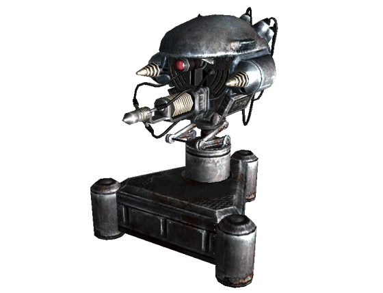 Automated Turret - Fallout Wiki - Neoseeker