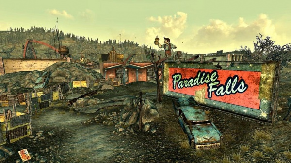 Paradise Falls - Fallout Wiki - Neoseeker