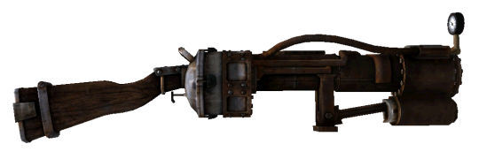 Railway Rifle - Fallout Wiki - Neoseeker