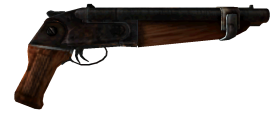 Sawed-Off Shotgun - Fallout Wiki - Neoseeker