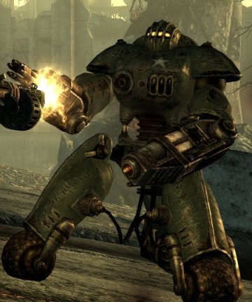 Sentry Bot - Fallout Wiki - Neoseeker