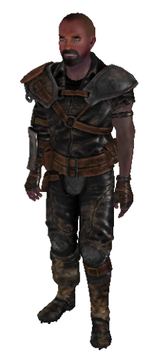 Wanderer's Leather Armor - Fallout Wiki - Neoseeker