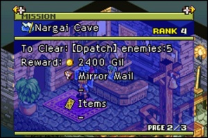 Nargai Cave (Mission) - Final Fantasy Wiki - Neoseeker