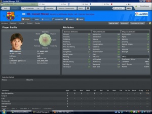 Lionel Messi - Football Manager Wiki - Neoseeker