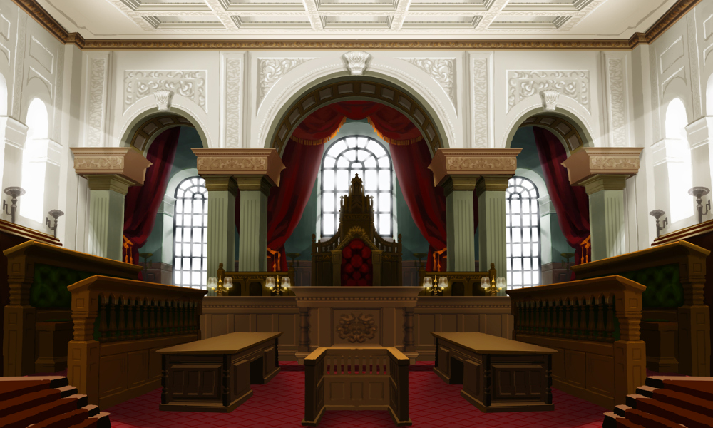 English Courthouse - Professor Layton Wiki - Neoseeker
