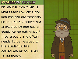 Andrew Schrader - Professor Layton Wiki - Neoseeker