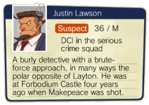 Justin Lawson - Professor Layton Wiki - Neoseeker