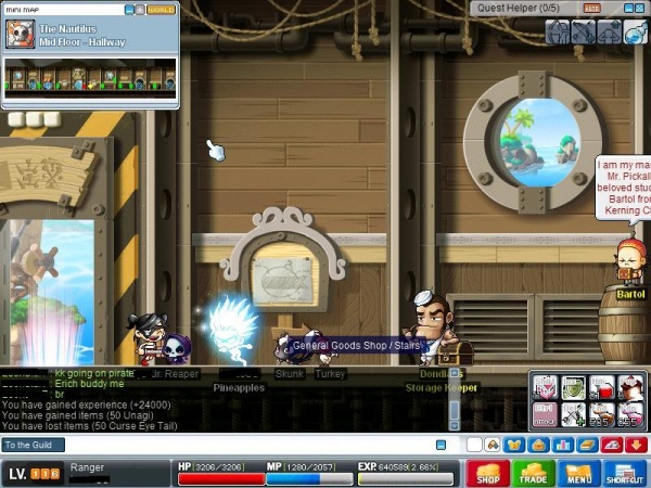 Nautilus Port - MapleStory Wiki - Neoseeker