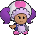 Toad Waitress - Mario Wiki - Neoseeker