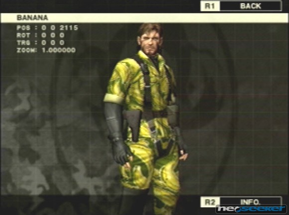 Camouflage (MGS3S) - Metal Gear Wiki - Neoseeker
