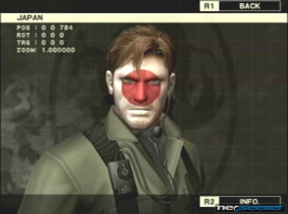 Face Paint (MGS3S) - Metal Gear Wiki - Neoseeker