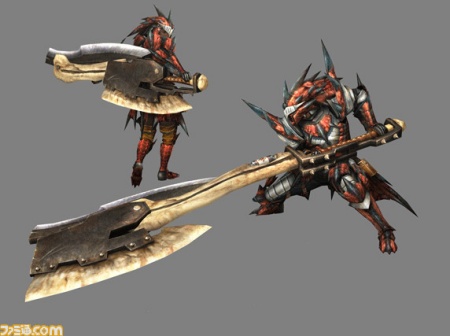Switch Axe - Monster Hunter Wiki - Neoseeker