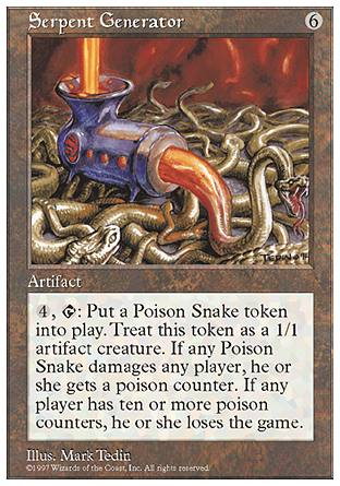 Serpent Generator - Magic: The Gathering Wiki - Neoseeker
