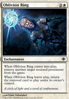 Oblivion Ring - Magic: The Gathering Wiki - Neoseeker