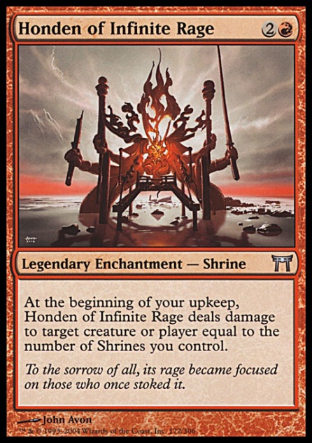 Honden of Infinite Rage - Magic: The Gathering Wiki - Neoseeker
