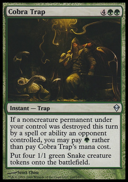 Cobra Trap - Magic: The Gathering Wiki - Neoseeker