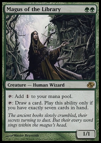 Magus of the Library - Magic: The Gathering Wiki - Neoseeker