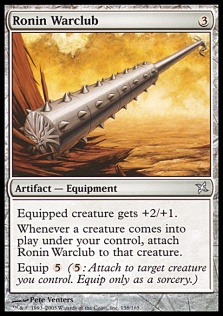 Ronin Warclub - Magic: The Gathering Wiki - Neoseeker
