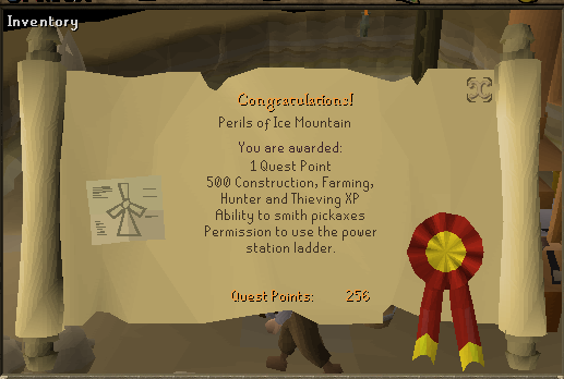 Perils of Ice Mountain - Runescape Wiki - Neoseeker