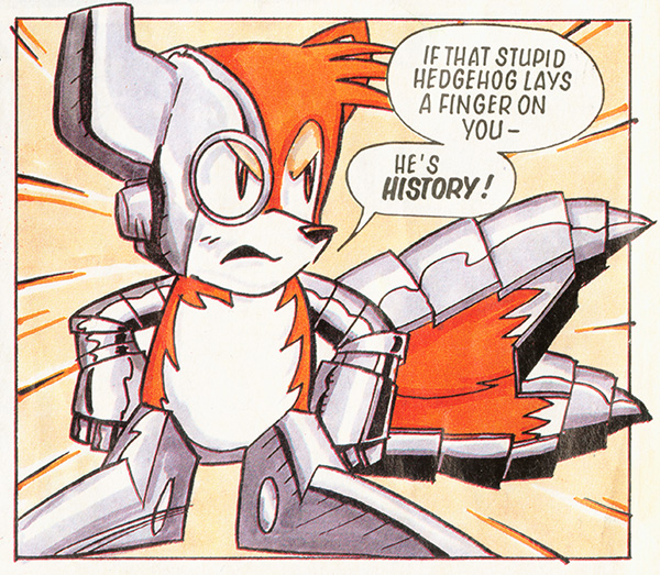 Sonic the Comic 002 - Sonic Wiki - Neoseeker