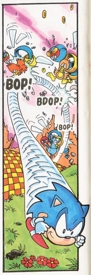 Sonic the Comic 001 - Sonic Wiki - Neoseeker